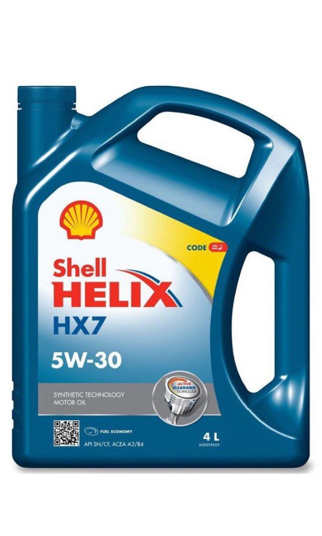 Shell helix hx7 5w-30, Car Accessories, Accessories on Carousell