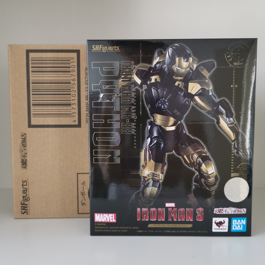 S.H.Figuarts SHF Iron Man Python, Hobbies & Toys, Toys & Games on Carousell
