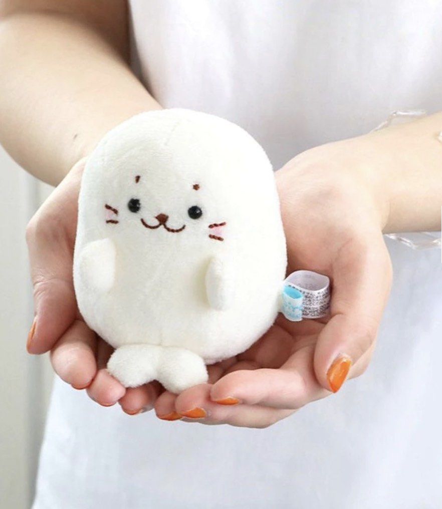 Shirotan mini plush series, Height 8 cm approx , Shirotan, Rakkoinu and ...