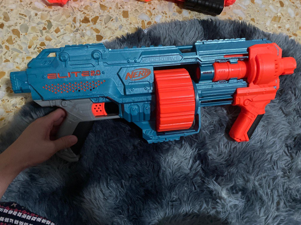 Shockwave NERD GUN, Hobbies & Toys, Toys & Games on Carousell