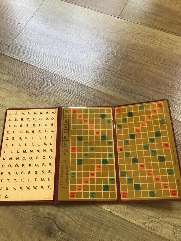 Singapore Airlines Vintage Portable Scrabble Set, Hobbies & Toys ...