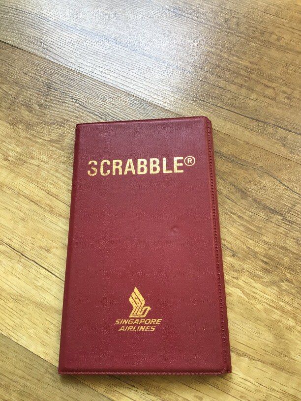 Singapore Airlines Vintage Portable Scrabble Set, Hobbies & Toys ...