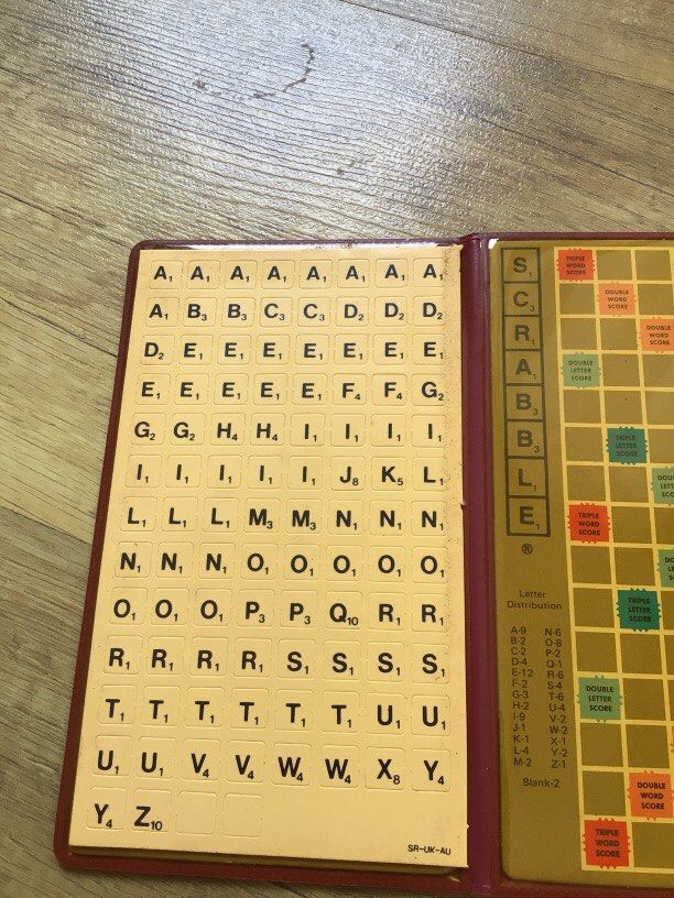Singapore Airlines Vintage Portable Scrabble Set, Hobbies & Toys ...