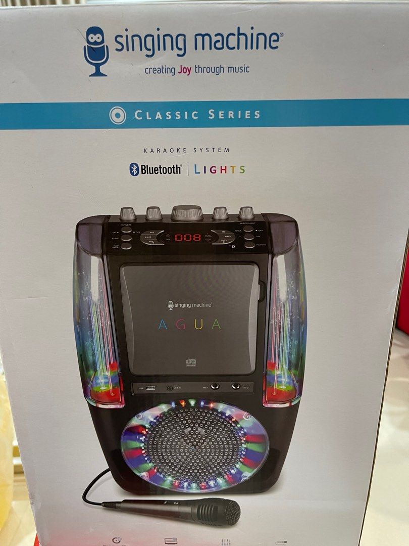 Singing Machine Karaoke CD Player, SML605BK, Audio, Portable Music Players on Carousell