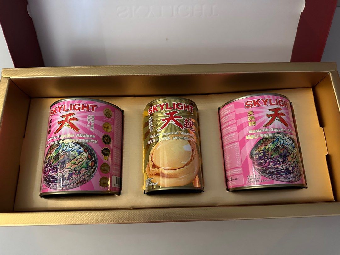 Skylight premium abalone gift set, Food & Drinks, Gift Baskets ...