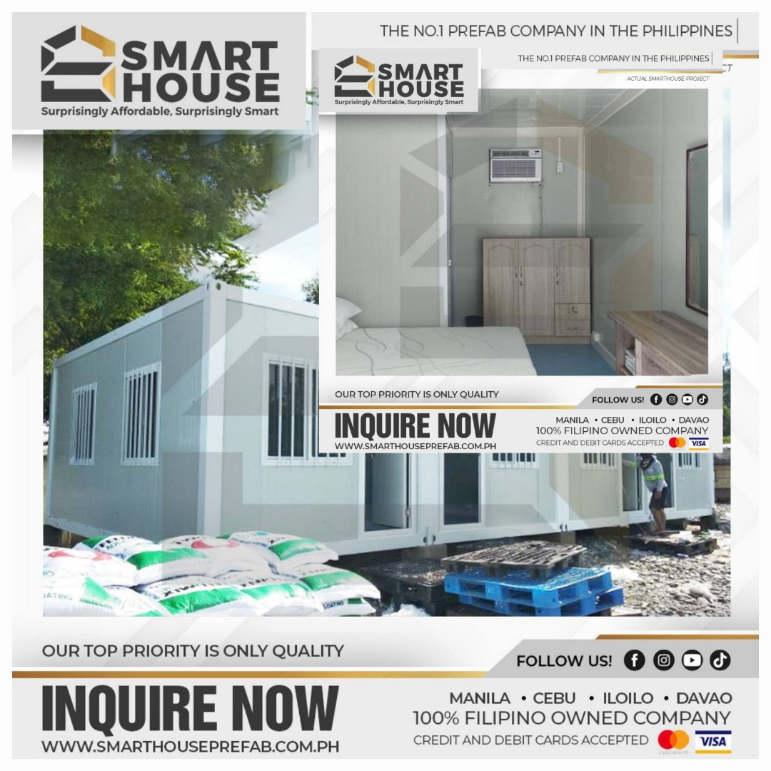 SMARTHOUSE PREFAB CONTAINER VAN HOUSE, Commercial & Industrial, Construction & Building ...