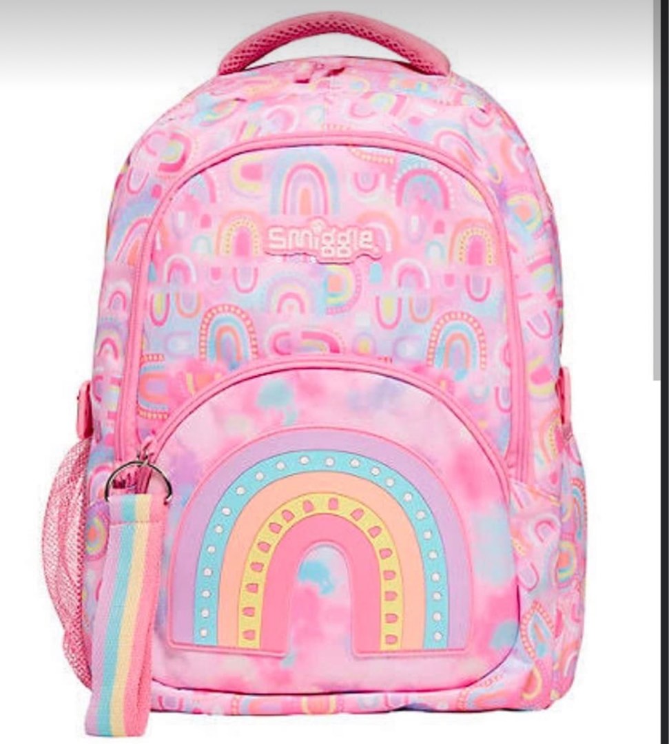 Smiggle backpack rainbow, Women's Fashion, Bags & Wallets, Backpacks on ...