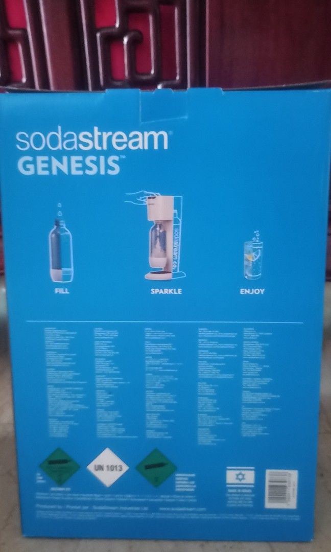 Sodastream Genesis Sparkling Water Maker, TV & Home Appliances, Kitchen ...