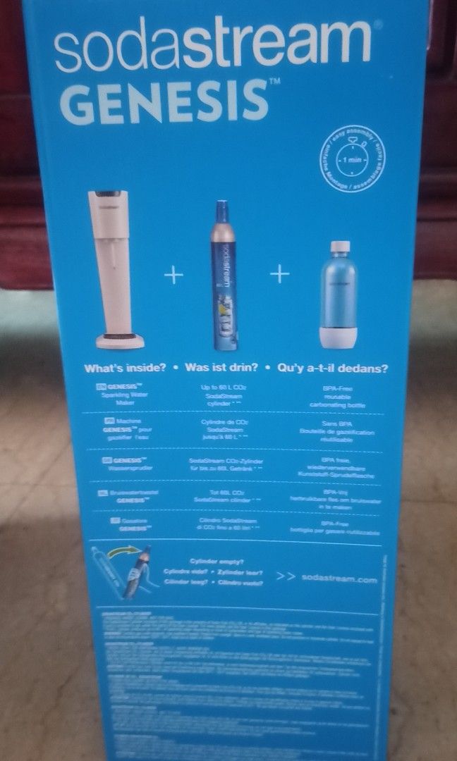 Sodastream Genesis Sparkling Water Maker, TV & Home Appliances, Kitchen ...