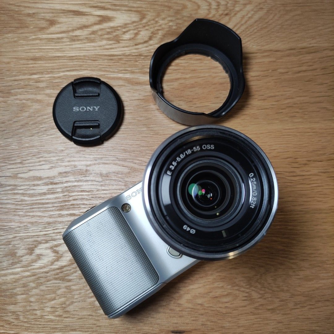 Sony Nex 3 with 18-55mm lens, Photography, Cameras on Carousell