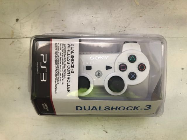 Sony PS3 Wireless Dualshock 3 Remote Controller (White), Video Gaming ...