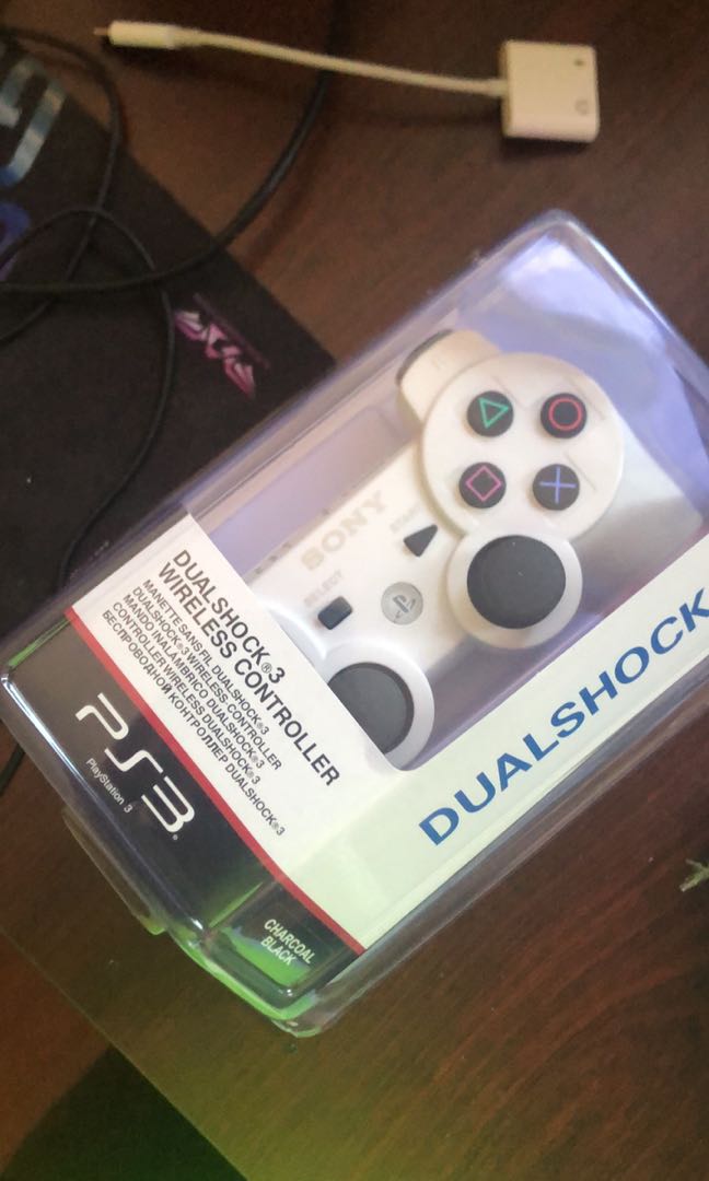 Sony PS3 Wireless Dualshock 3 Remote Controller (White), Video Gaming ...