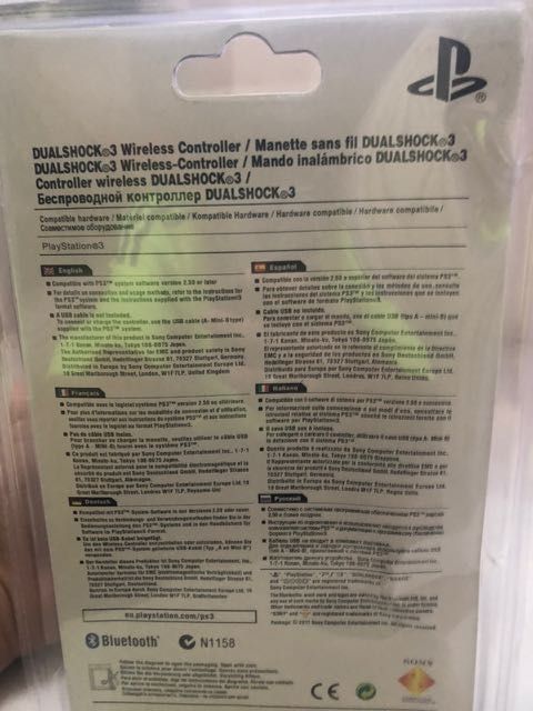 Sony PS3 Wireless Dualshock 3 Remote Controller (White), Video Gaming ...