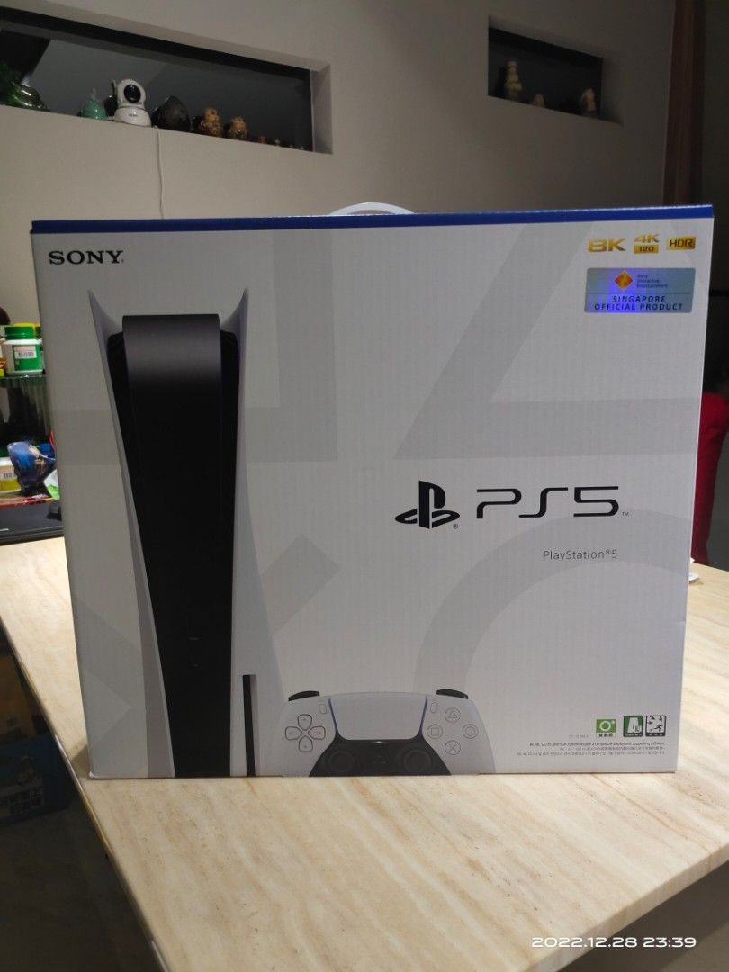 Sony PS5 Disc Edition (SG local set), Video Gaming, Video Game Consoles ...