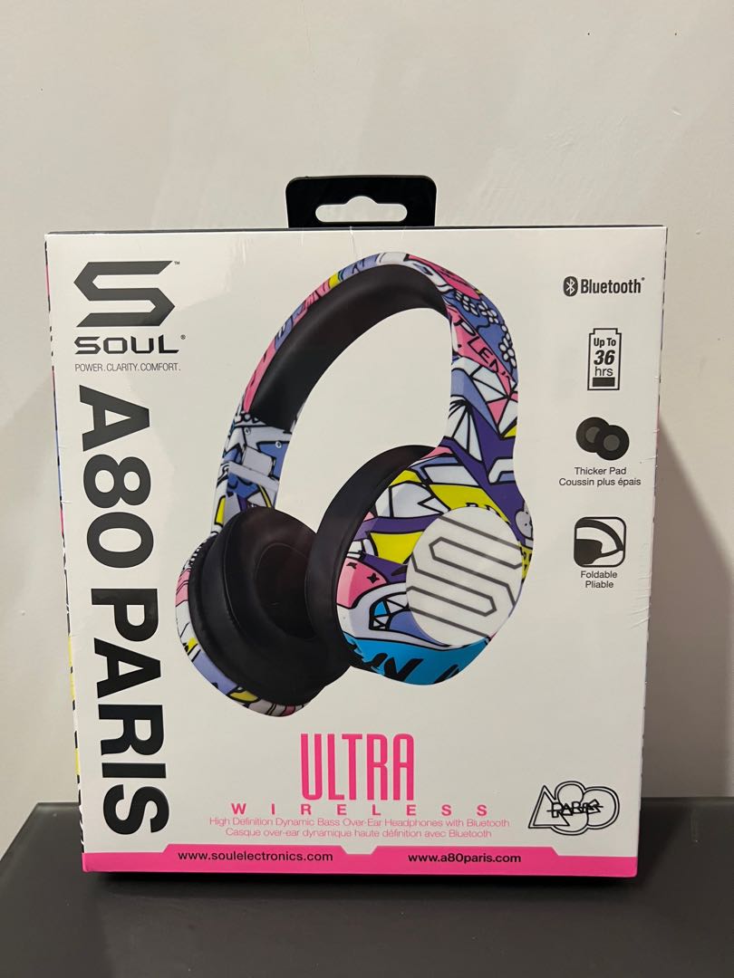 Soul Ultra Wireless, 音響器材, 頭戴式/罩耳式耳機 - Carousell