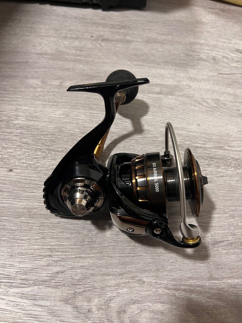 Spinning reel. Daiwa BG Magsealed 6500 and Daiwa BG Airbail 5000, Sports Equipment, Fishing on ...