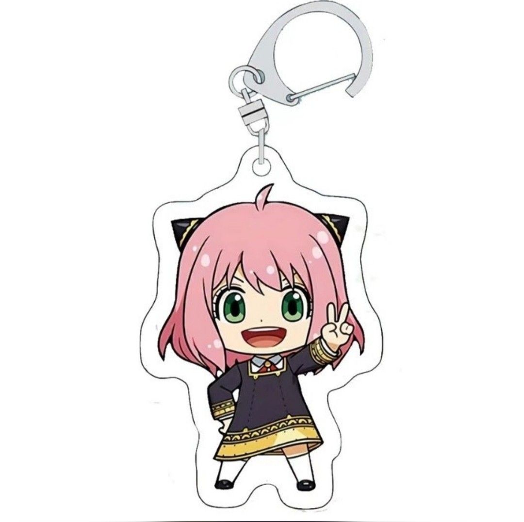 Spy Family Anya Keychain, Hobbies & Toys, Memorabilia & Collectibles ...