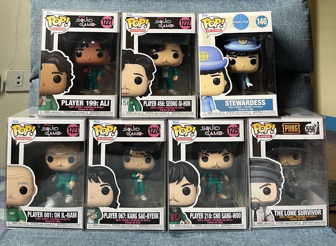 SQUID GAME FUNKO POPS, Hobbies & Toys, Toys & Games on Carousell