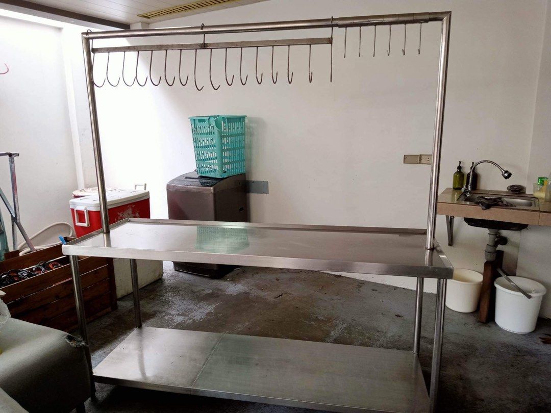 Stainless Meat Stand on Carousell