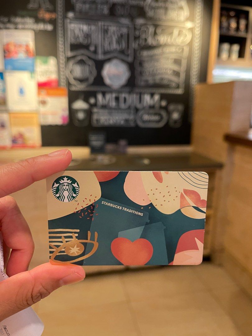 Starbucks Promo Card with 18 stickers (tumbler or 2023 planner ...