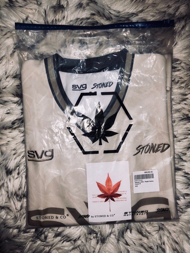 STONED X SVG, Men's Fashion, Activewear on Carousell