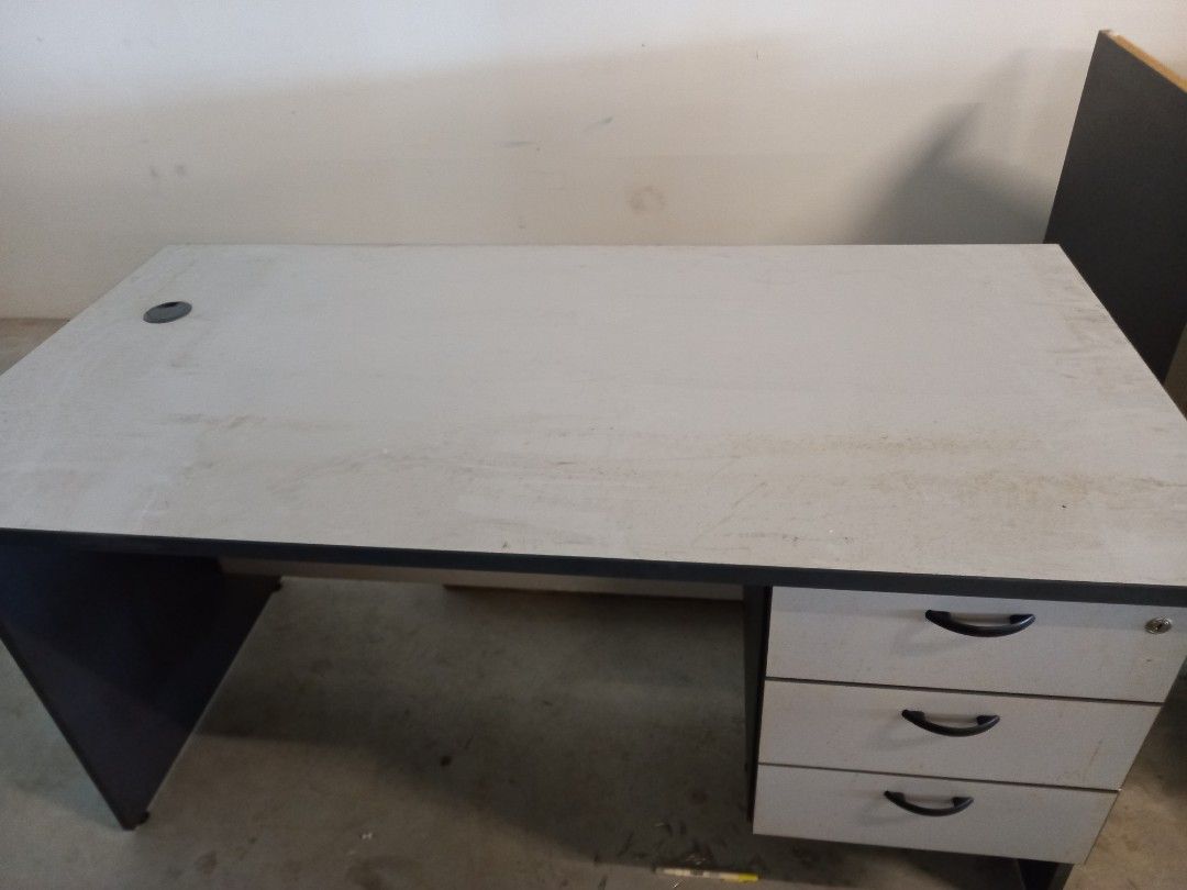 Study Table with Drawers, Furniture & Home Living, Furniture, Tables ...