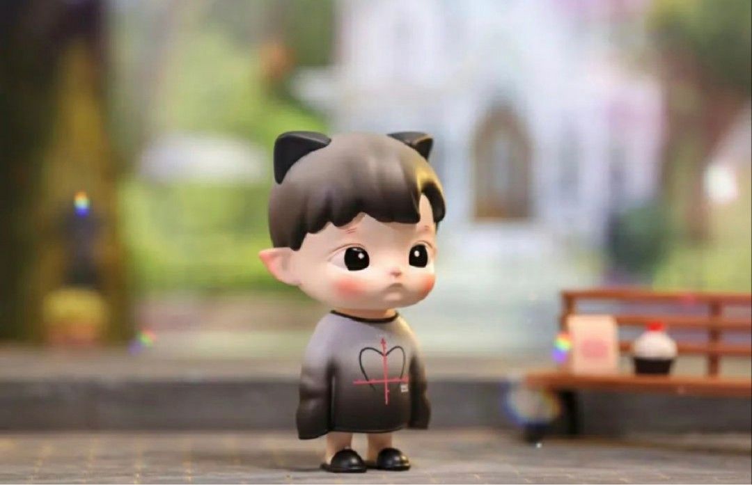 [SUPER RARE POPMART] POPMART HACIPUPU LITTLE BLACKIE COLLECTOR'S ...