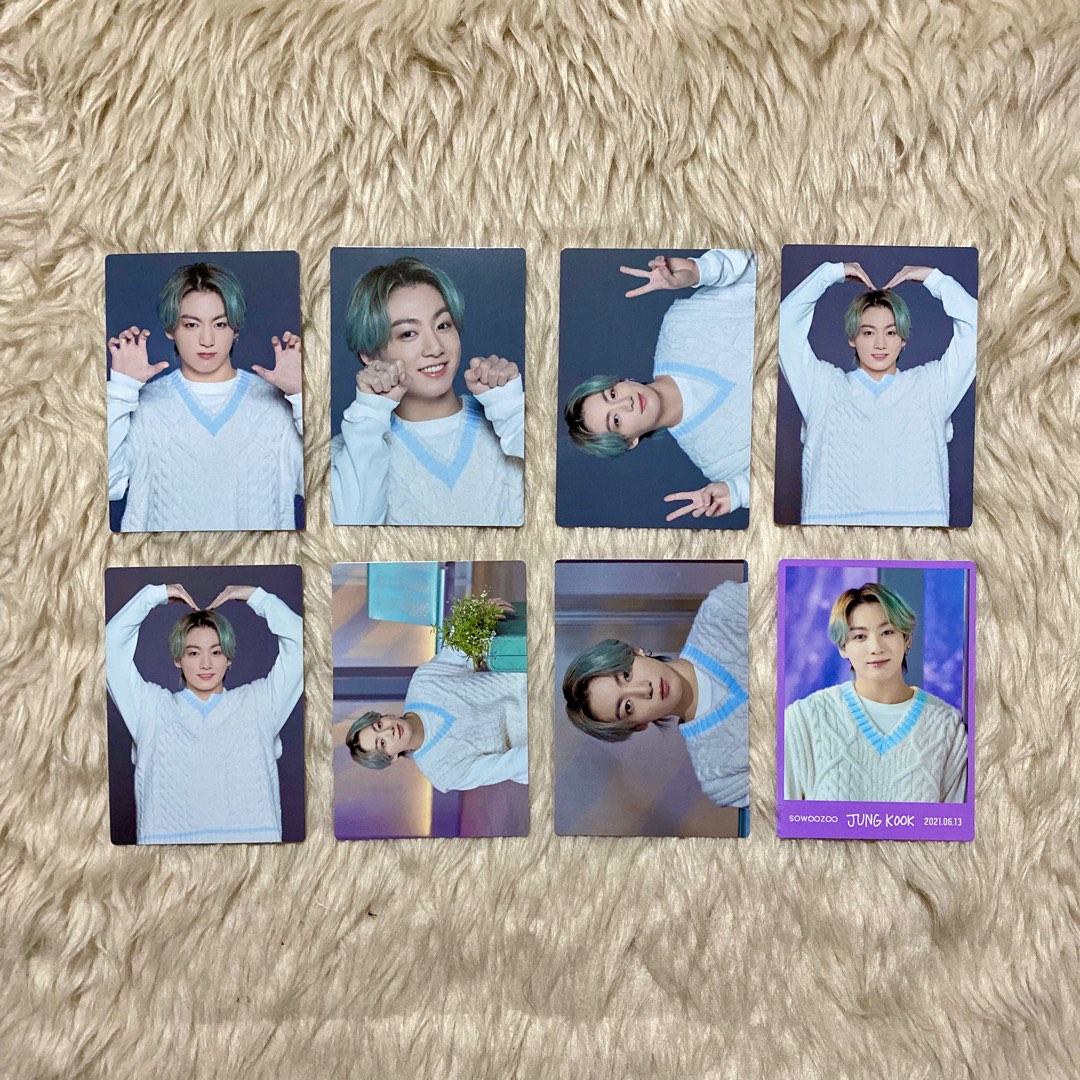 SWZ Jungkook Mini Photocard Set, Hobbies & Toys, Memorabilia ...