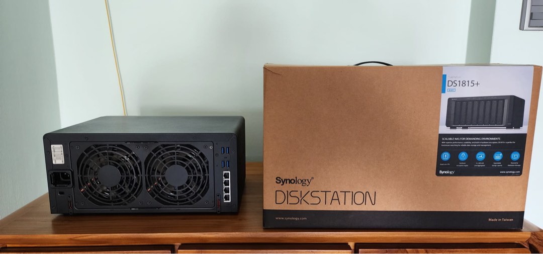 Synology disk station | used, Computers & Tech, Parts & Accessories ...