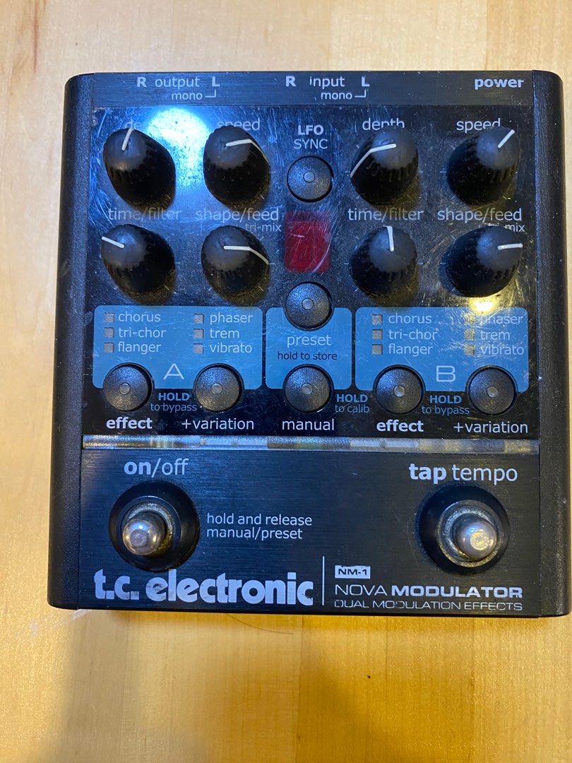 TC ELECTRONICS NM-1 NOVA MODULATION (W/ POWER SUPPLY), Hobbies & Toys ...