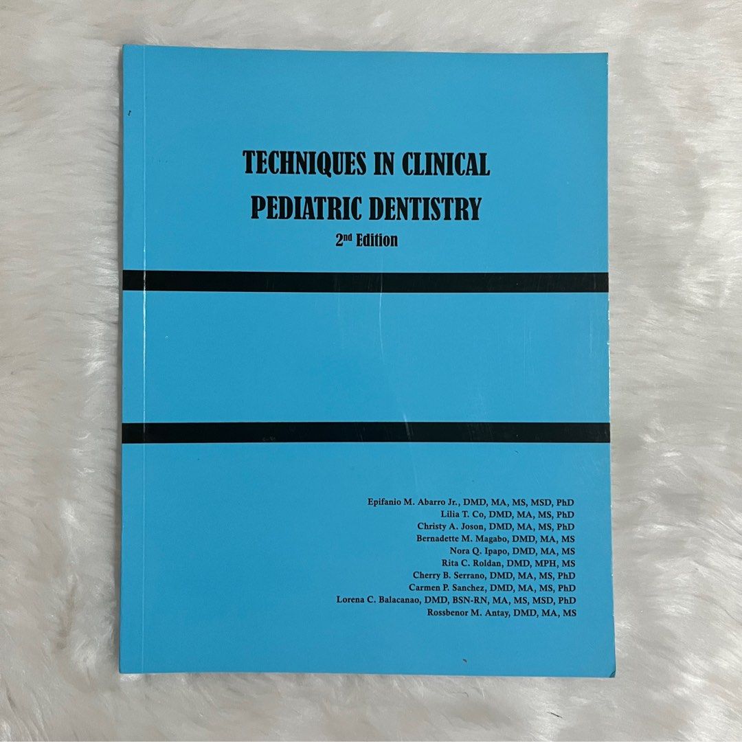 Techniques in Clinical Pediatric Dentistry, Hobbies & Toys, Books ...