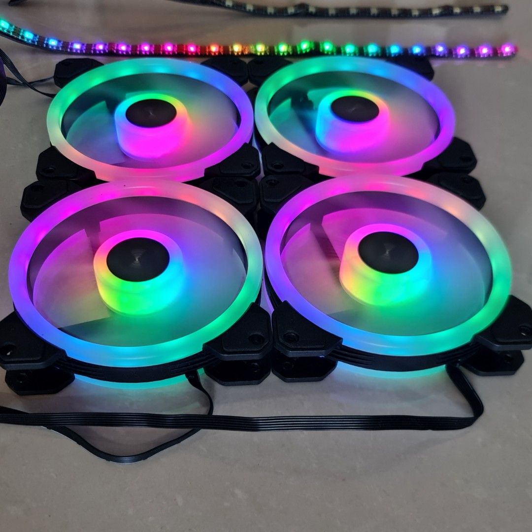 Tecware Arc Spectrum ARGB fans 120mm (Corsair LL120 copy), Computers ...