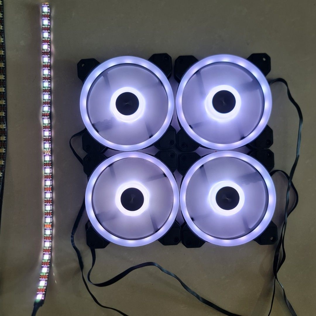 Tecware Arc Spectrum ARGB fans 120mm (Corsair LL120 copy), Computers ...