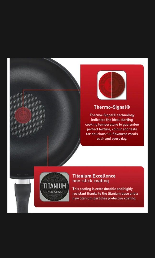 Tefal Cook Easy Frying Pan 32cm w Lid, TV & Home Appliances, Kitchen ...