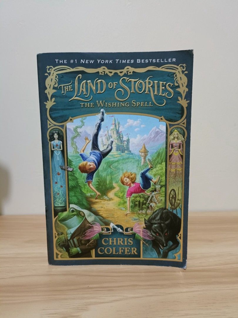 The Land of Stories 1 (The Wishing Spell) by Chris Colfer, Hobbies ...