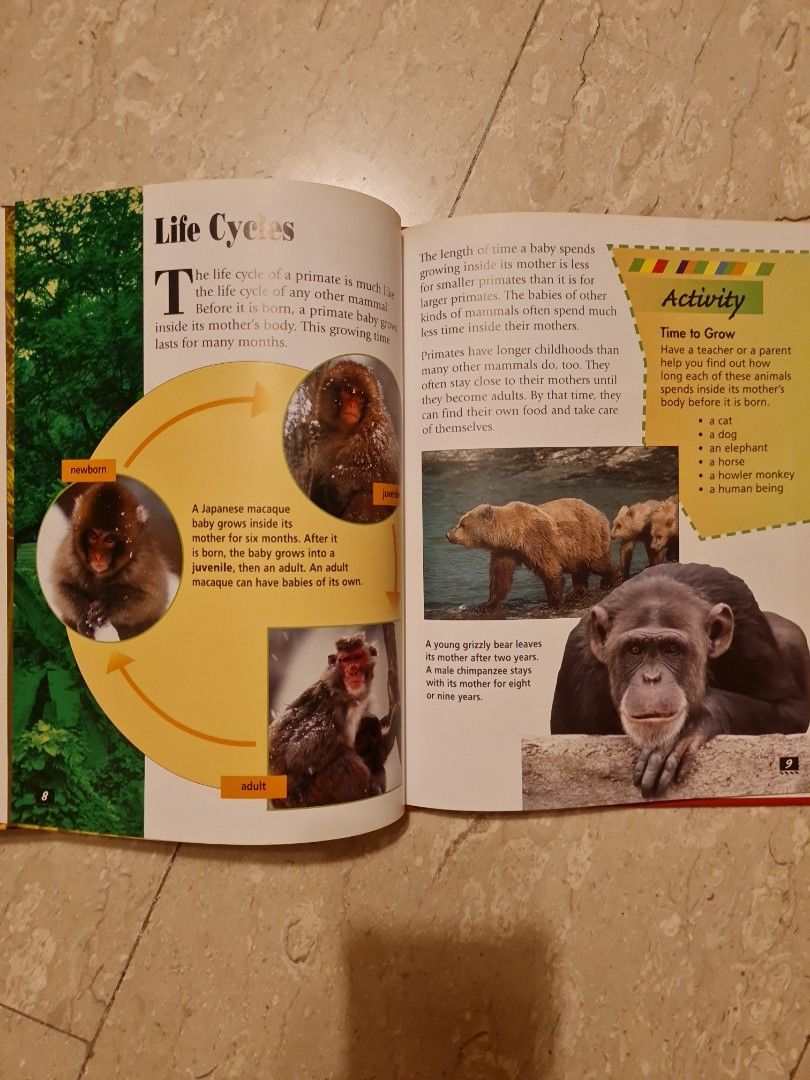 The science primates, Hobbies & Toys, Books & Magazines, Children's ...