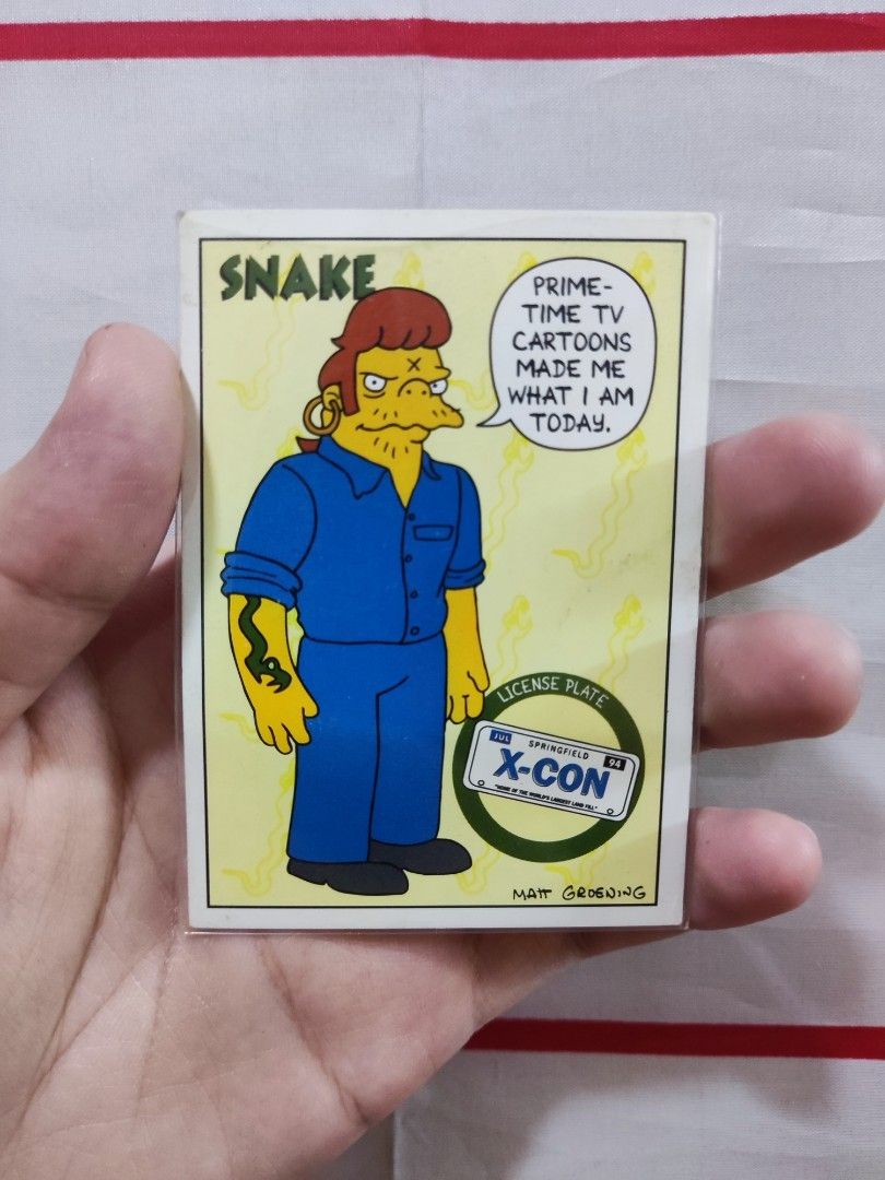 The Simpsons Trading Cards Skybox 1984, Hobbies & Toys, Collectibles ...
