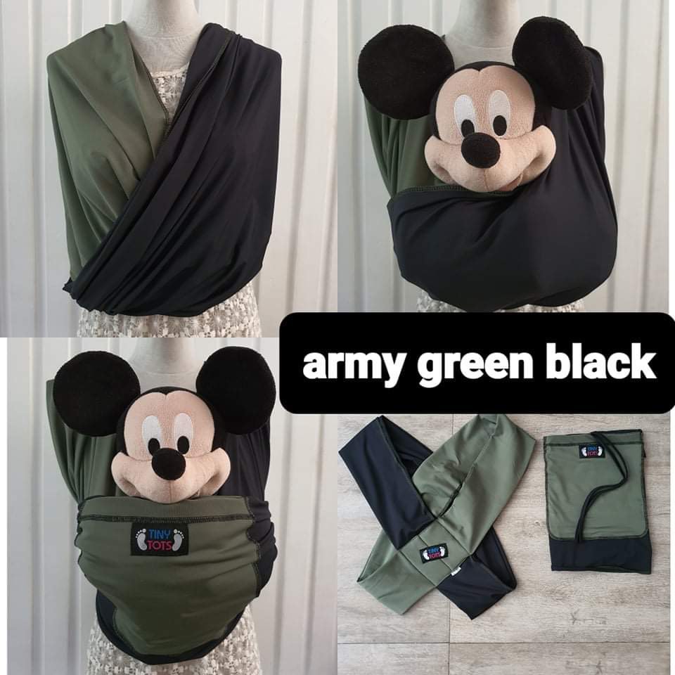 Tiny Tots Sling Carrier, Babies & Kids, Going Out, Carriers & Slings on Carousell