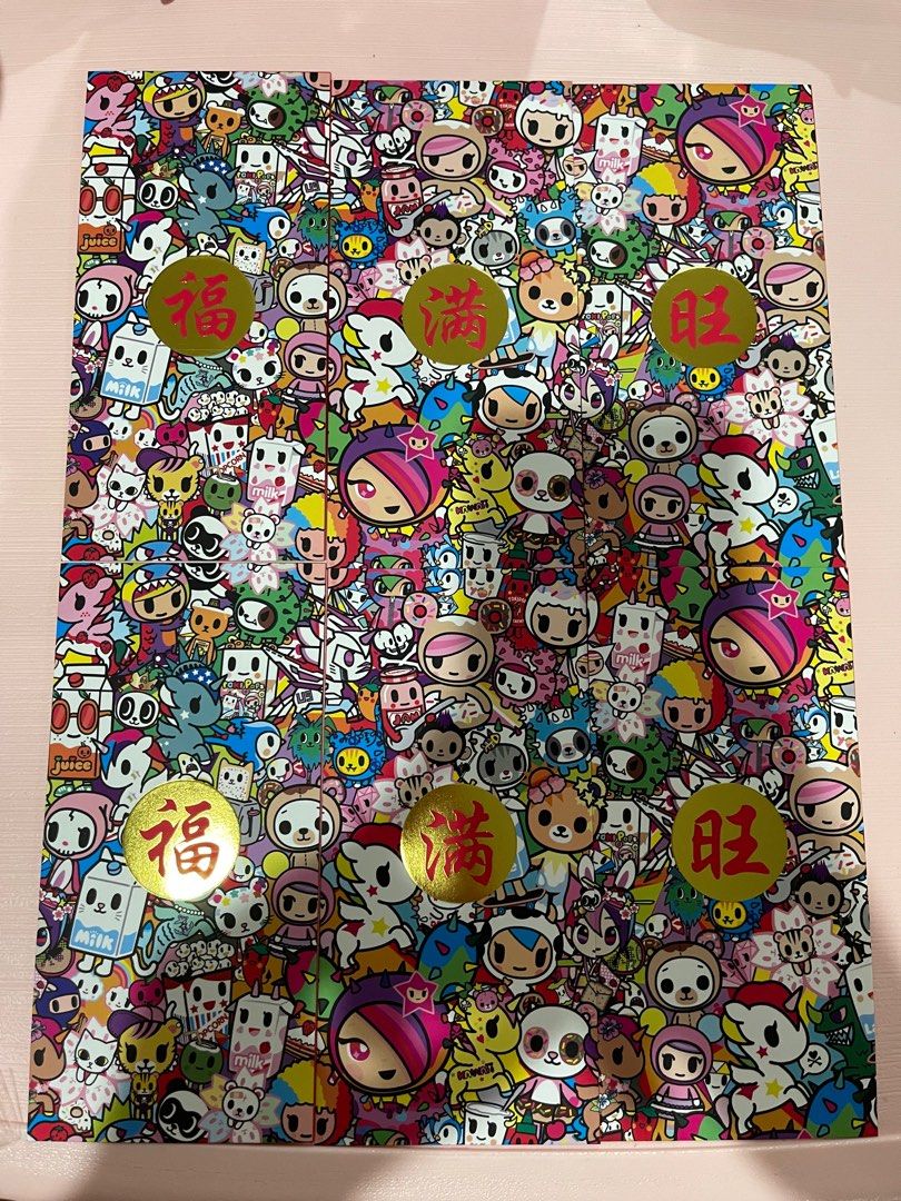 Tokidoki Fortune Bag & Red Packets, Hobbies & Toys, Stationery & Craft ...