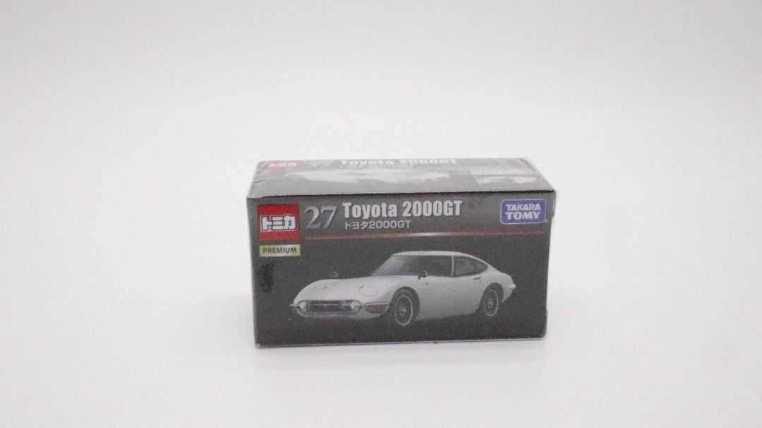 Tomy Tomica Premium 27 Toyota 2000GT White 2000 GT, 興趣及遊戲, 玩具 & 遊戲類 - Carousell