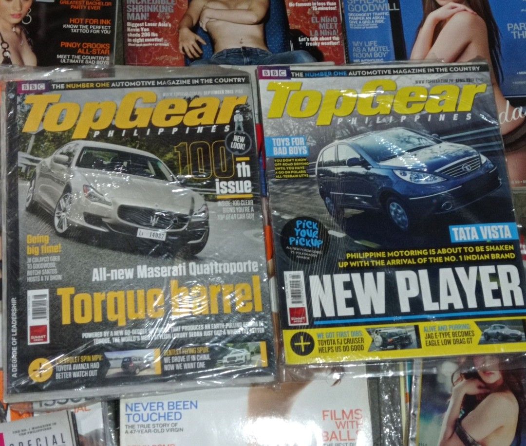 Top Gear Magazines Old Issues, Hobbies & Toys, Books & Magazines ...