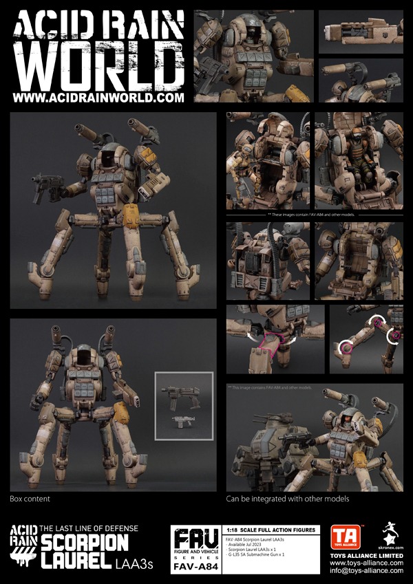 Toys Alliance Acid Rain - Scorpion Laurel LAA3s, Hobbies & Toys, Toys ...