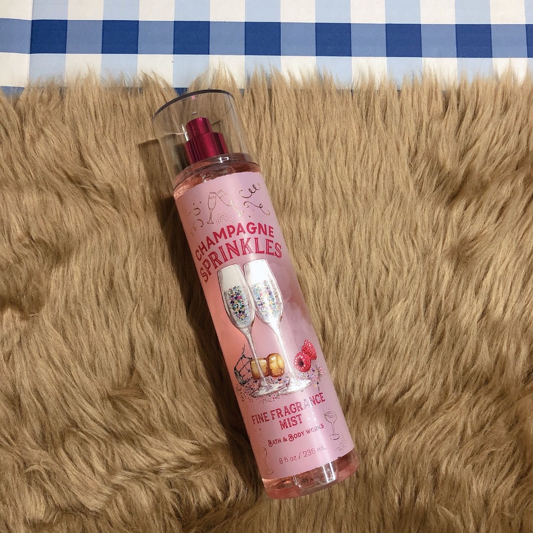 US Bath & Body Works Champagne Sprinkles fragrance mist, Beauty ...