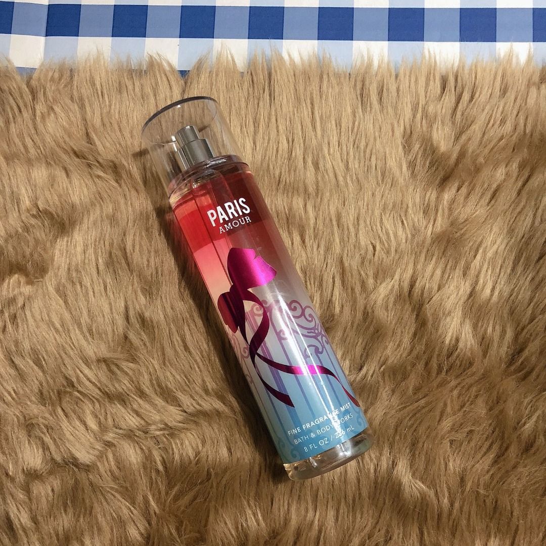 US Bath & Body Works Paris Amour fragrance mist, Beauty & Personal Care ...