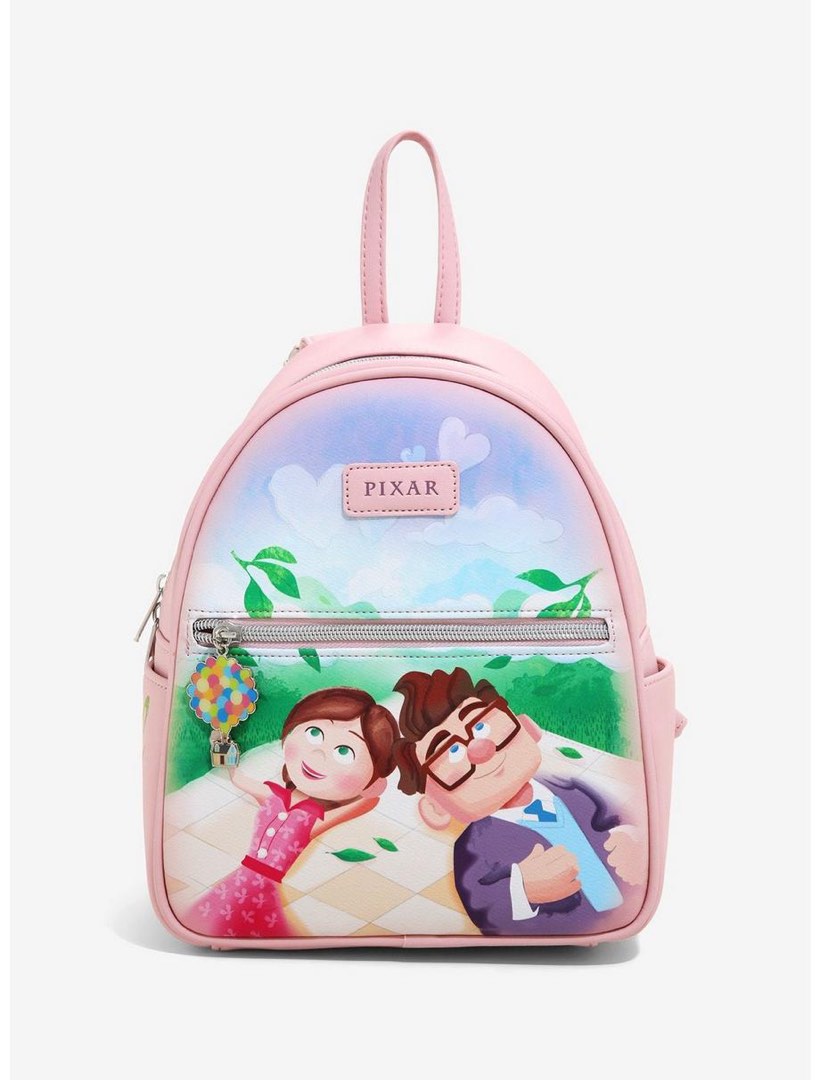 USA Disney x Loungefly Pixar Up Carl & Ellie Backpack, Women's Fashion ...