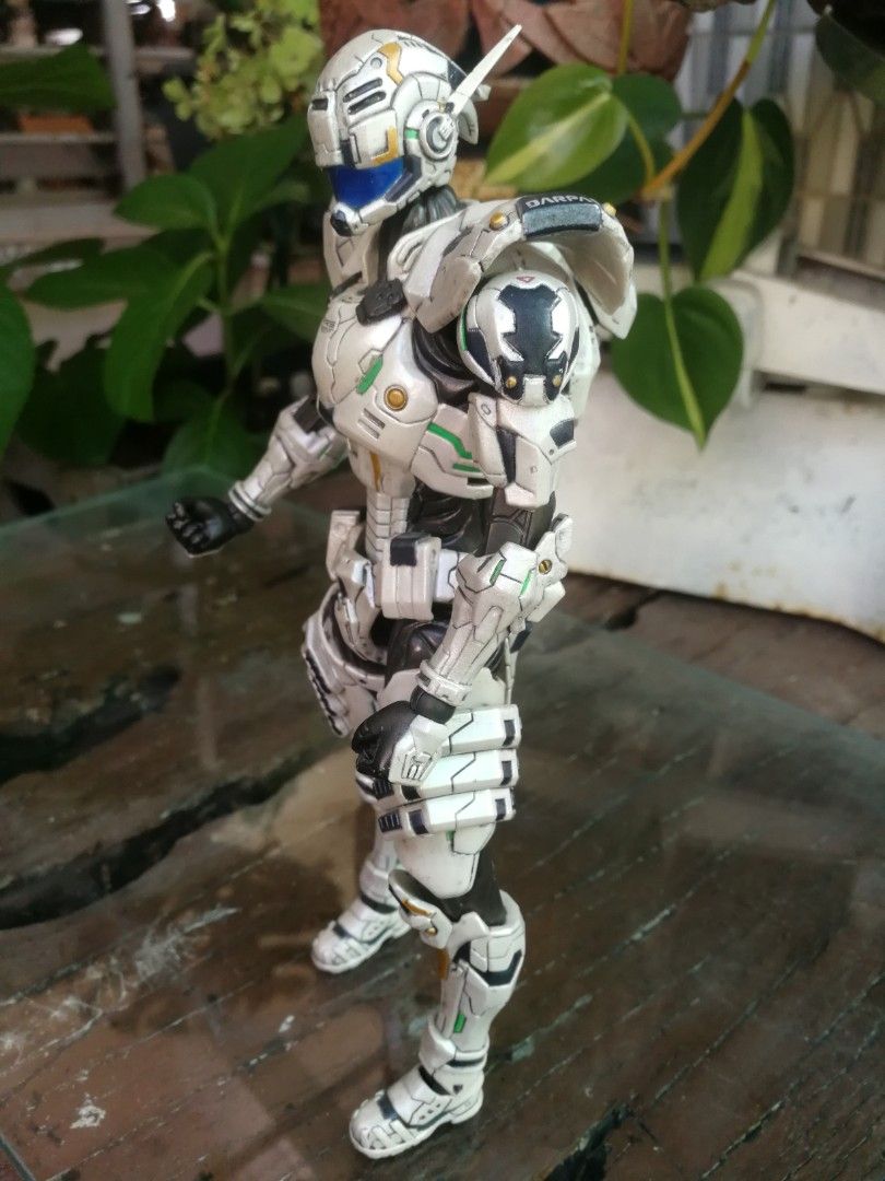 VANQUISH PLAY ARTS Kai Sam Gideon PVC painted action figure square Enix ...