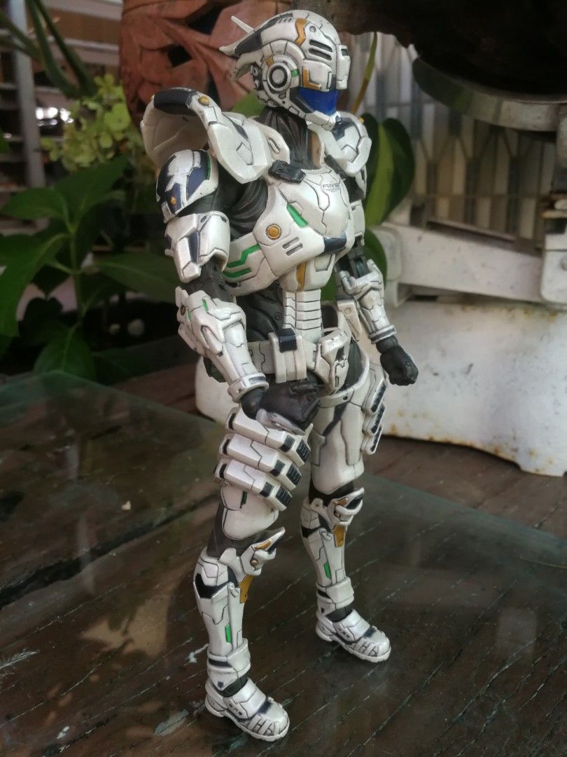 VANQUISH PLAY ARTS Kai Sam Gideon PVC painted action figure square Enix ...