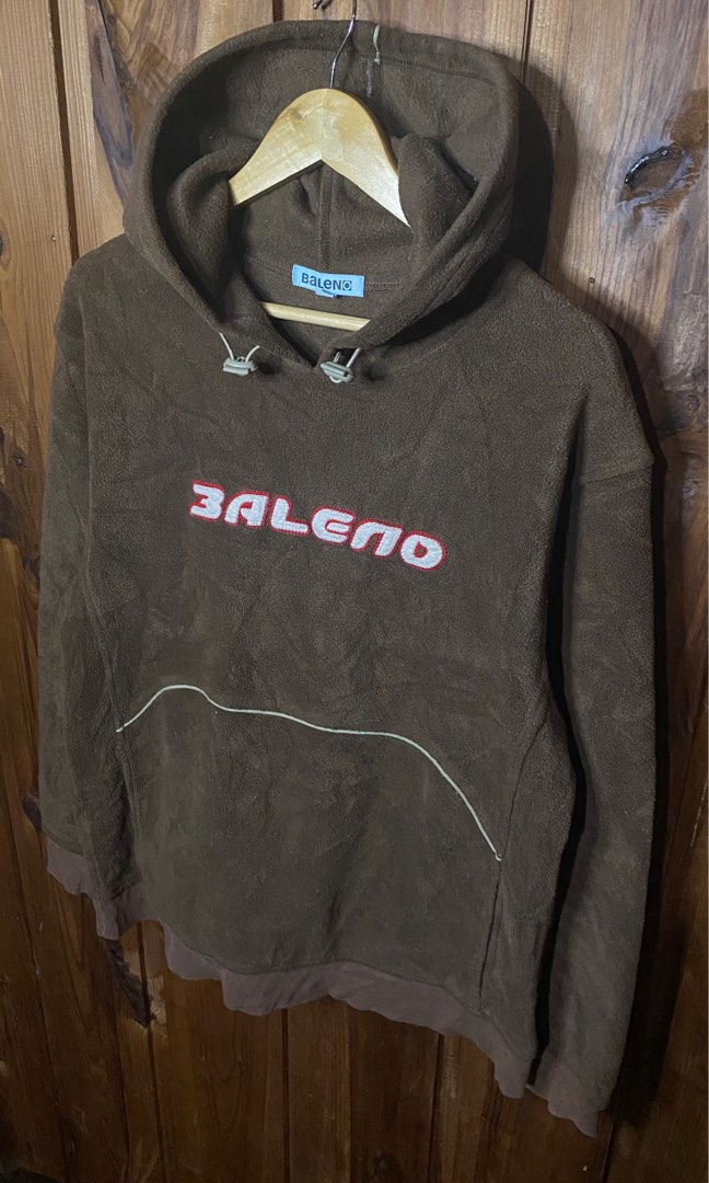 Vintage Baleno Brown Hoodie, Men's Fashion, Tops & Sets, Hoodies on ...