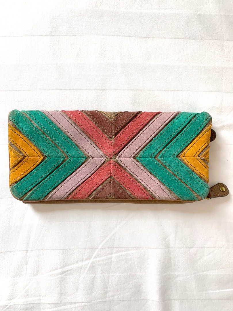 VINTAGE MULTI COLORED FOSSIL, Women's Fashion, Bags & Wallets, Wallets ...