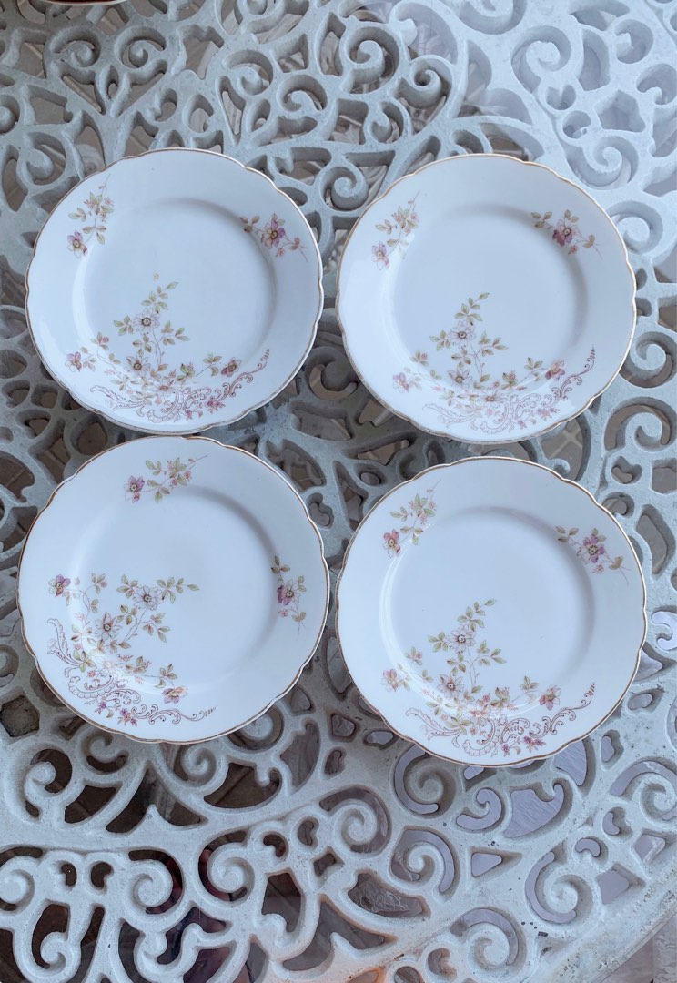 Vintage Swedish desert plates, Furniture & Home Living, Kitchenware ...
